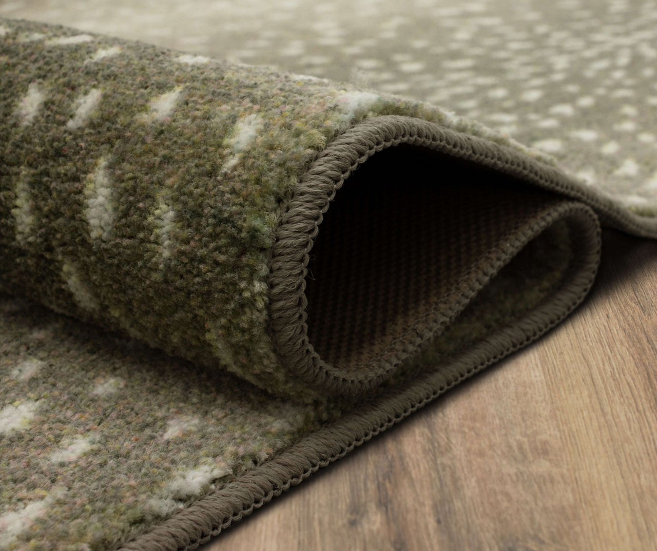 Mohawk Taupe & Cream Antelope Print Area Rug, (8' x 10') | Big Lots