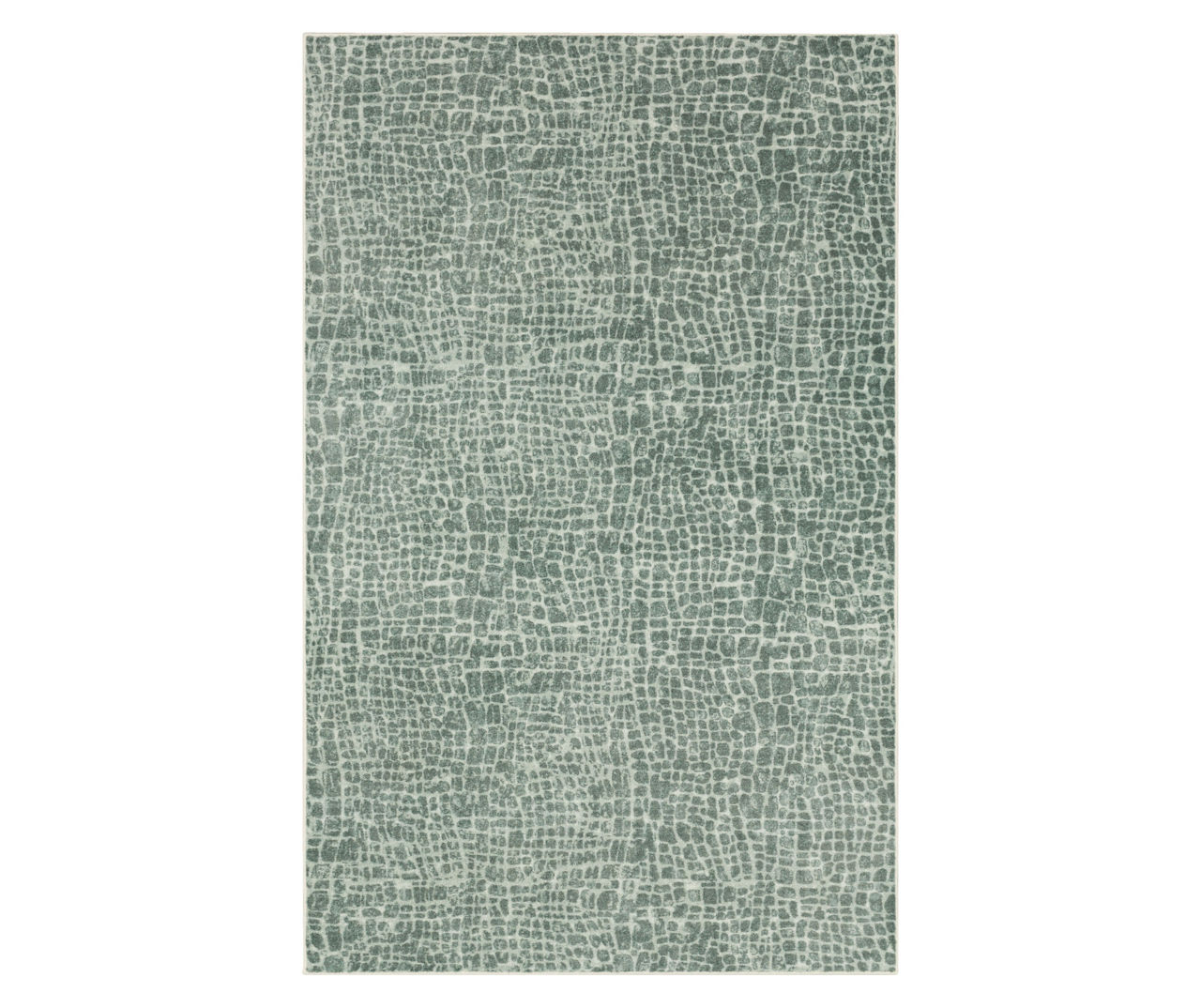 Mohawk Gray Crocodile Print Area Rug, (2' x 3') | Big Lots