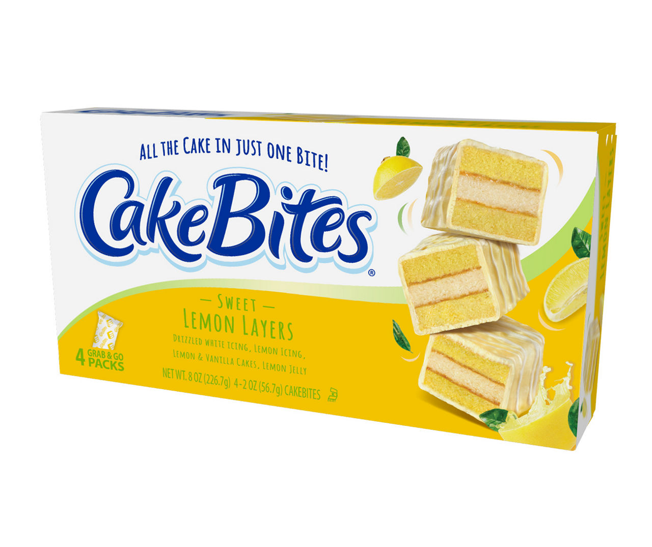 Cakebites Lemon Minis Cake Bites, 4-Pack | Big Lots
