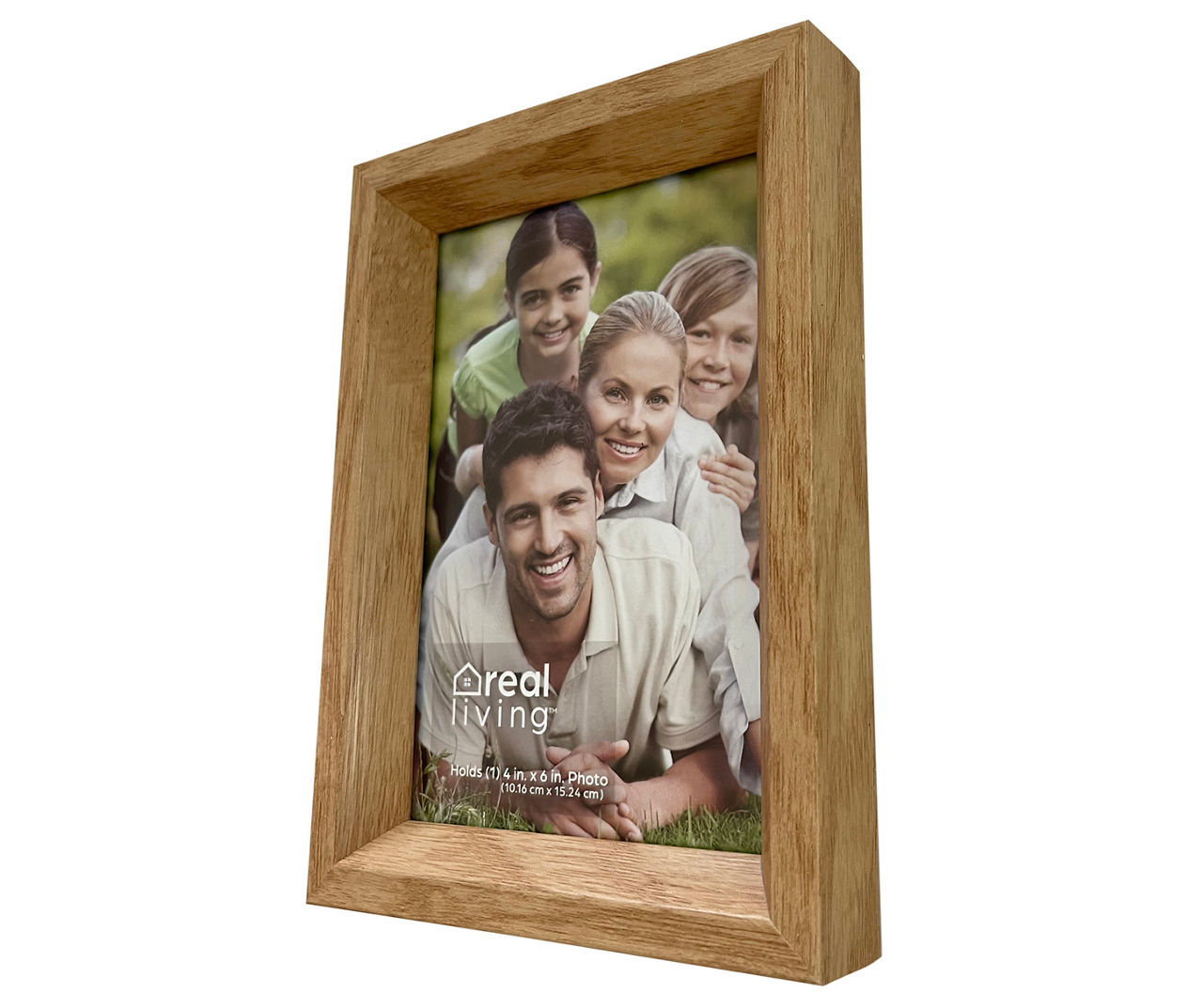 Real Living Brown Wedge Picture Frame, (4" x 6") | Big Lots