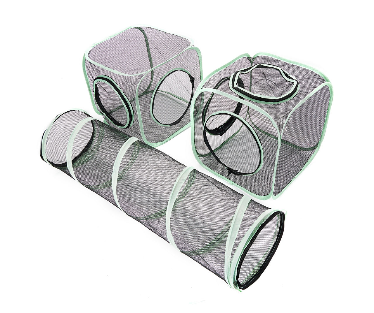 Pop-Up Cat Tunnel & Cubes Play Set | Big Lots