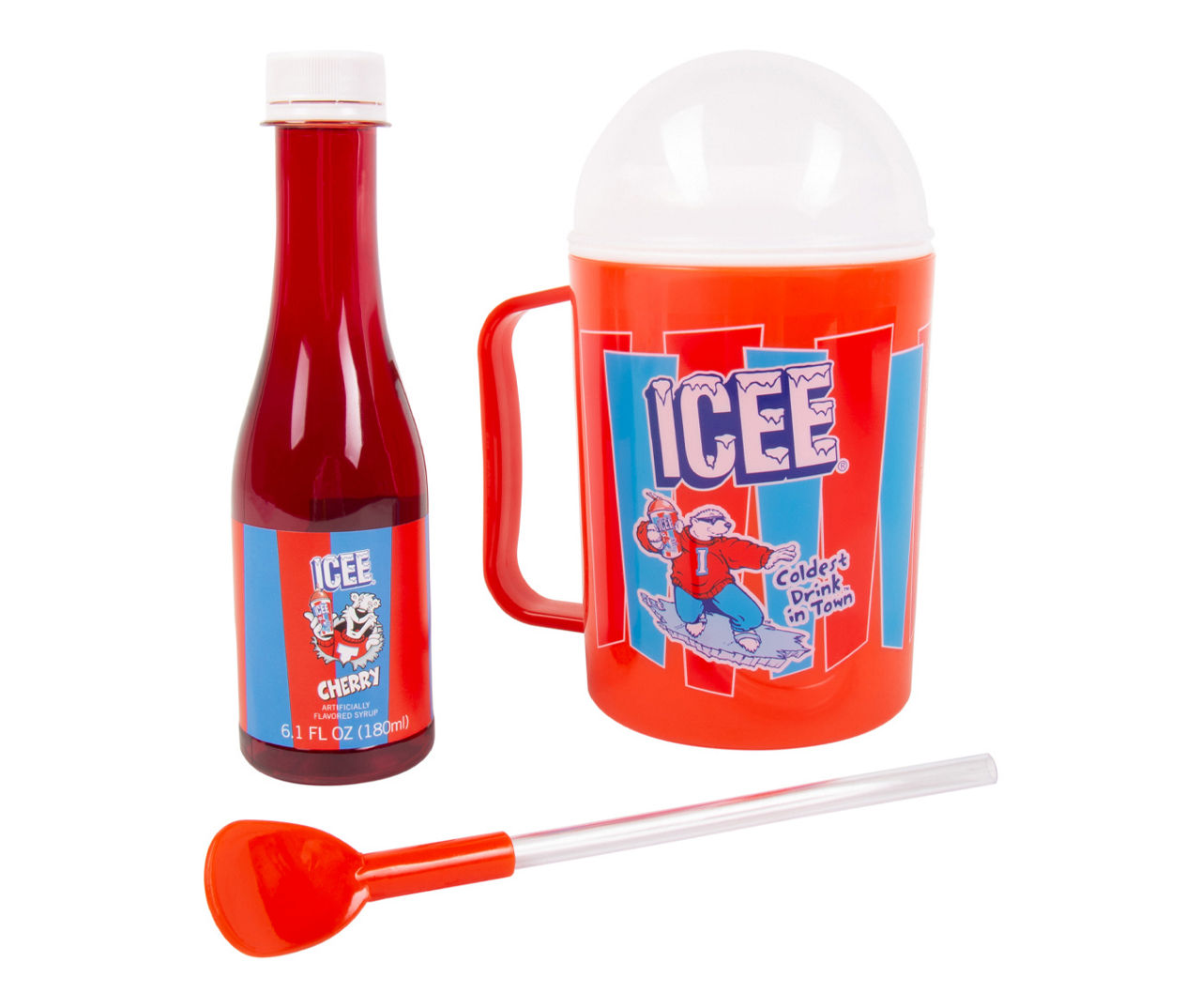 Icee Cherry Making Cup & Syrup Set | Big Lots