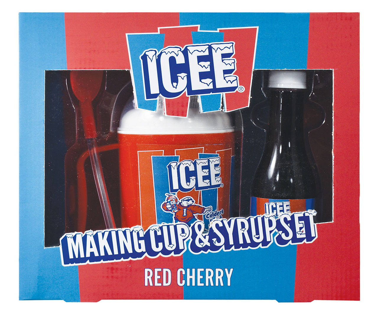 Icee Cherry Making Cup & Syrup Set | Big Lots