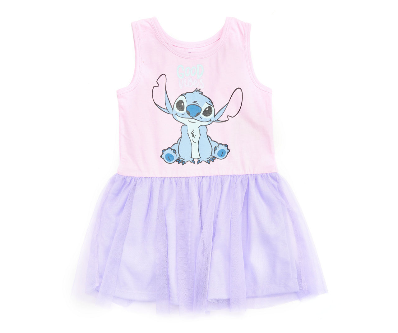 Disney Disney Kids' Lilo & Stitch Pink & Purple Stitch Tulle Sleeveless ...