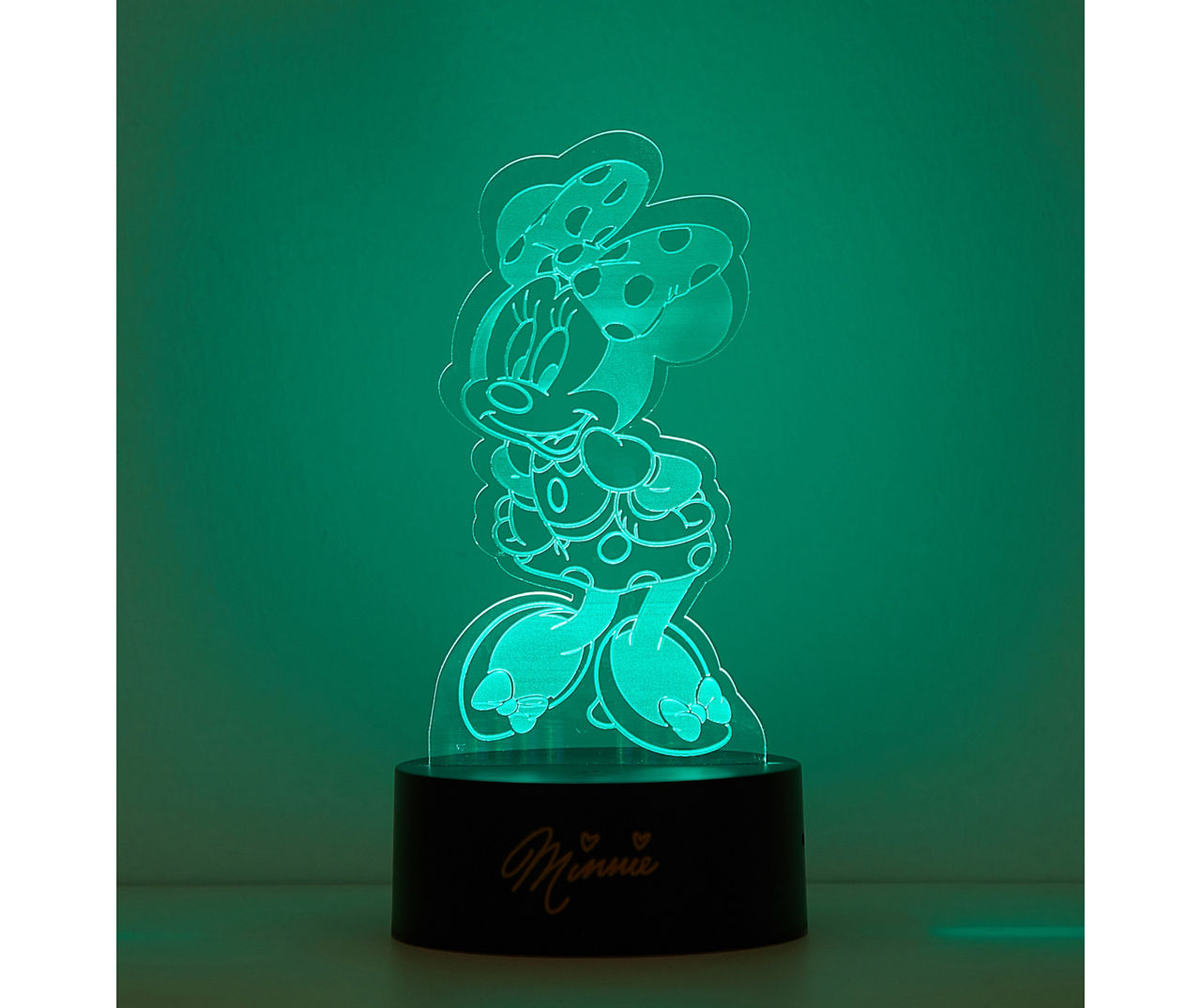 Disney Minnie Mouse Multi-Color Acrylic Lamp | Big Lots