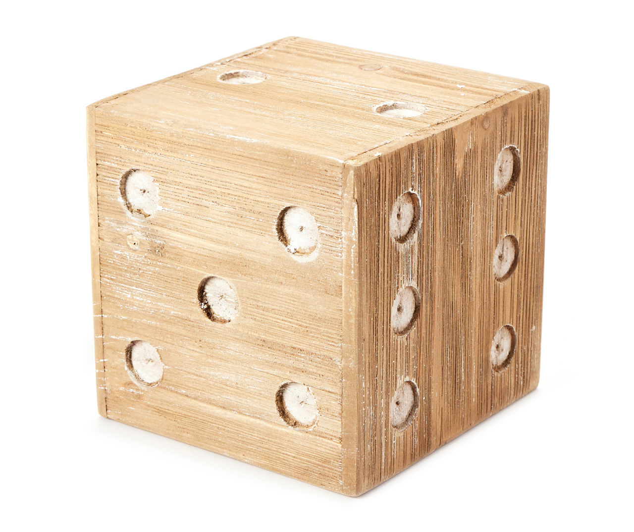 Broyhill Wood Dice Tabletop Decor | Big Lots