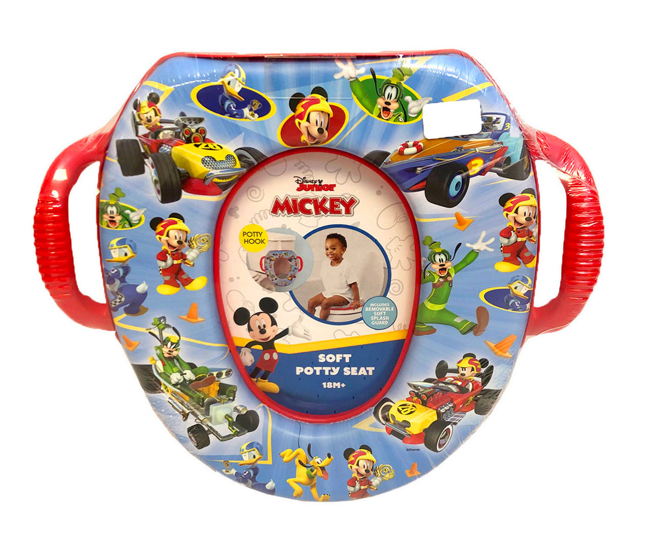 Disney Blue & Red Mickey Mouse Happy Helper Potty Seat | Big Lots