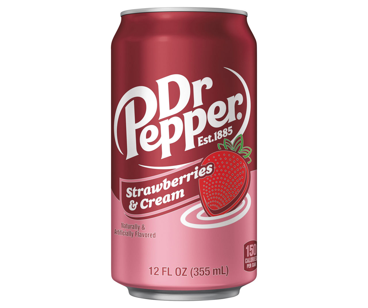 Dr. Pepper Strawberries & Cream Soda, 12-Pack | Big Lots