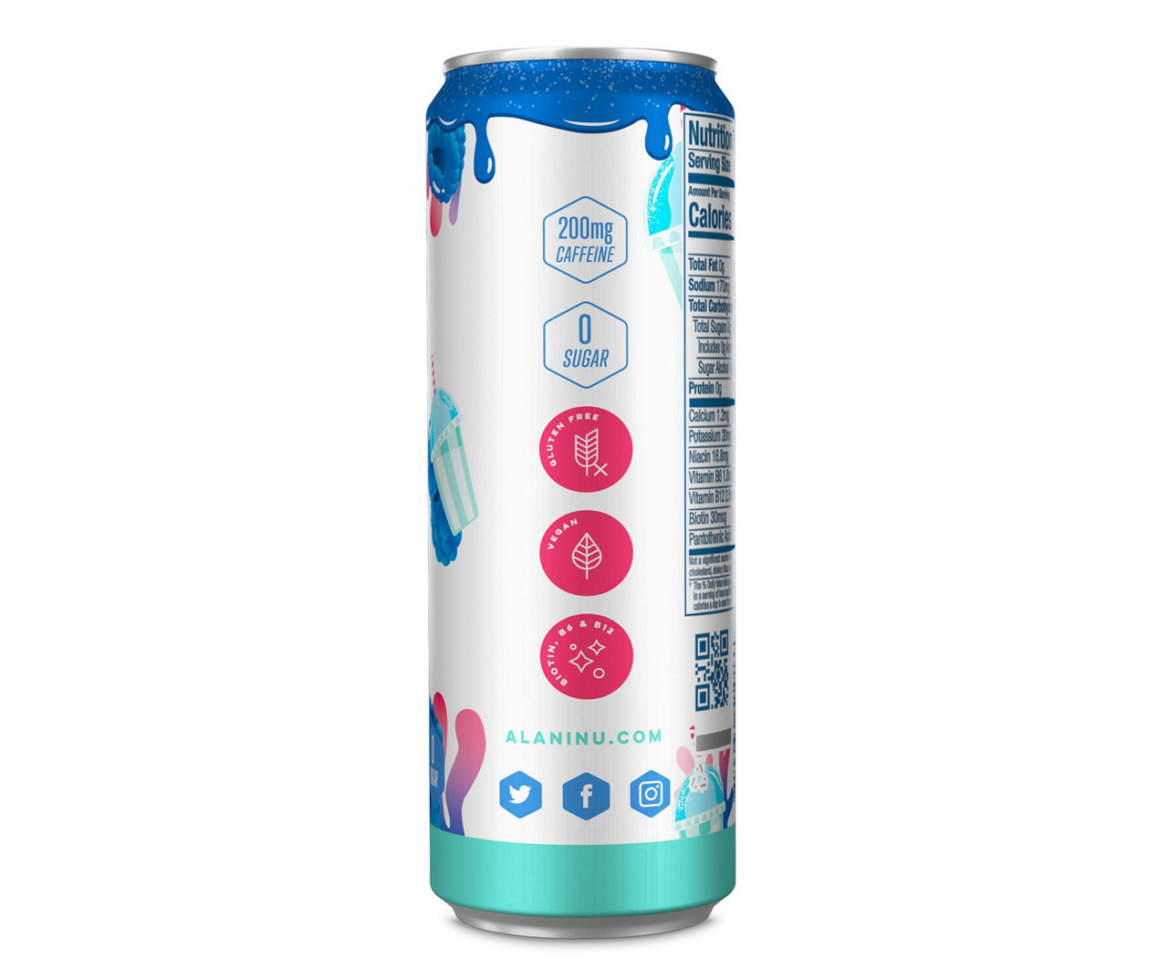 Alani Nu Blue Slush Energy Drink, 12 Oz. | Big Lots