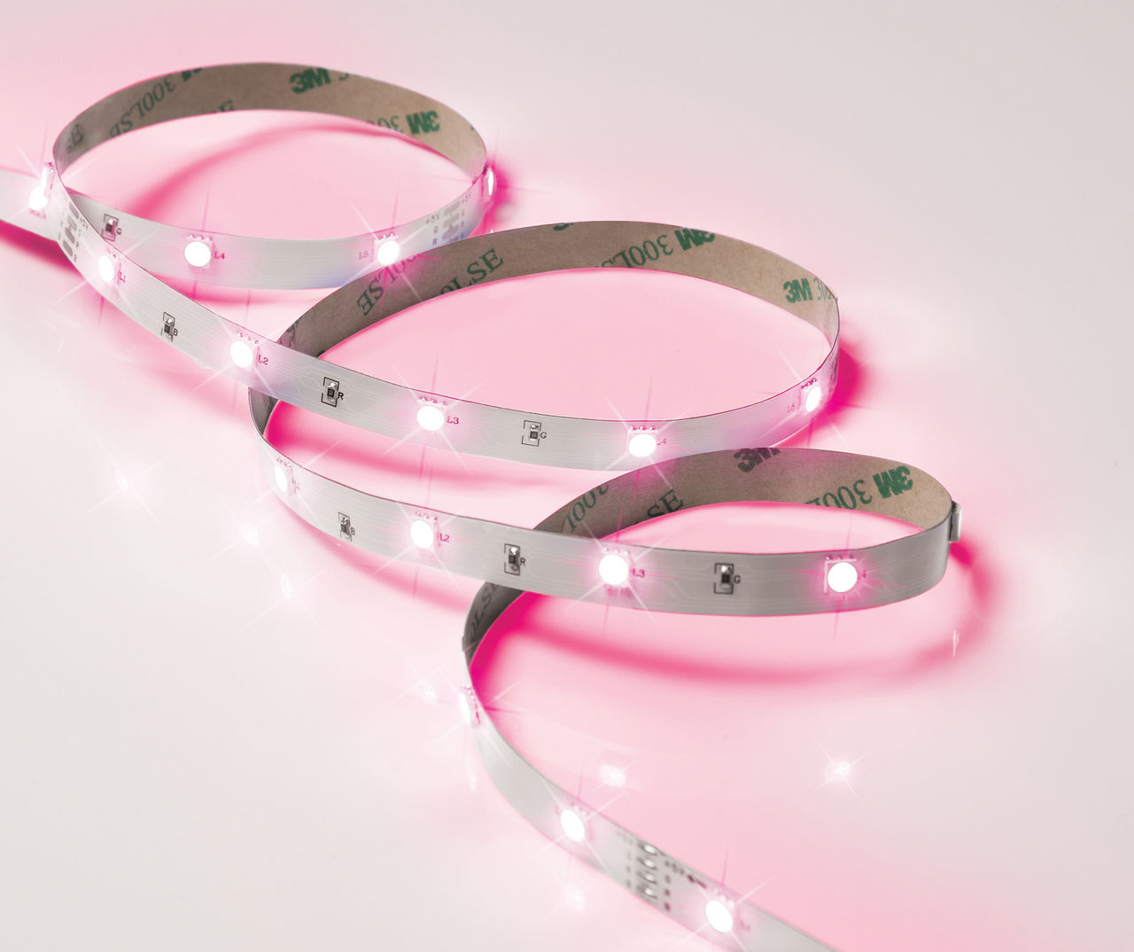 Merkury 13.1' Multi-Color RGB LED Strip Light With Remote | Big Lots