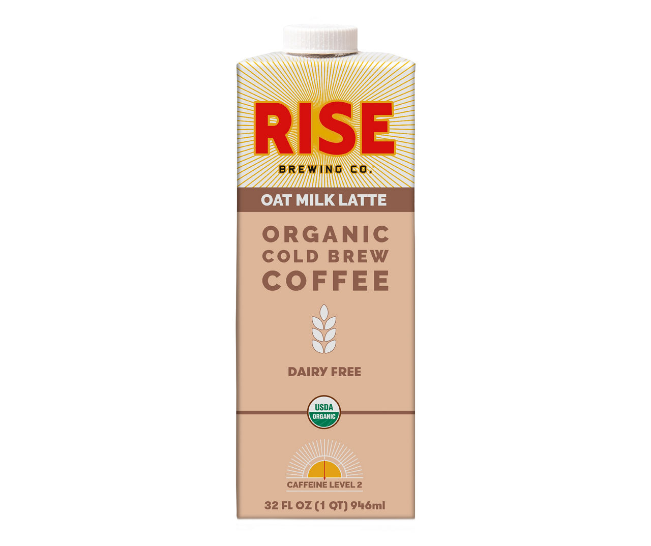 RISE Brewing CO. Rise Brewing Oat Milk Latte Organic Cold Brew Coffee ...