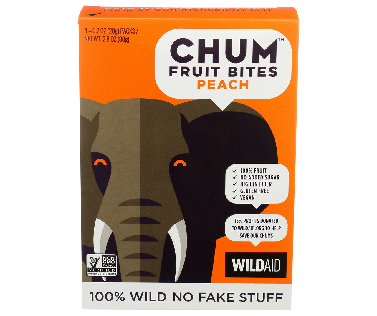 Chum Peach Fruit Bites, 4-Pack | Big Lots