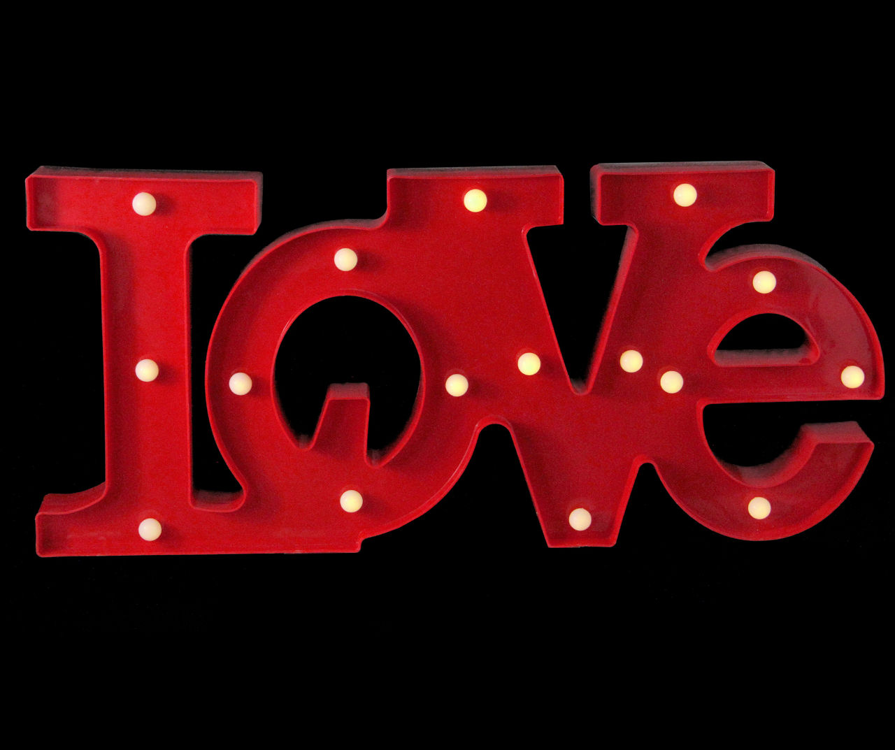 Northlight "Love" LED Marquee Wall Sign | Big Lots