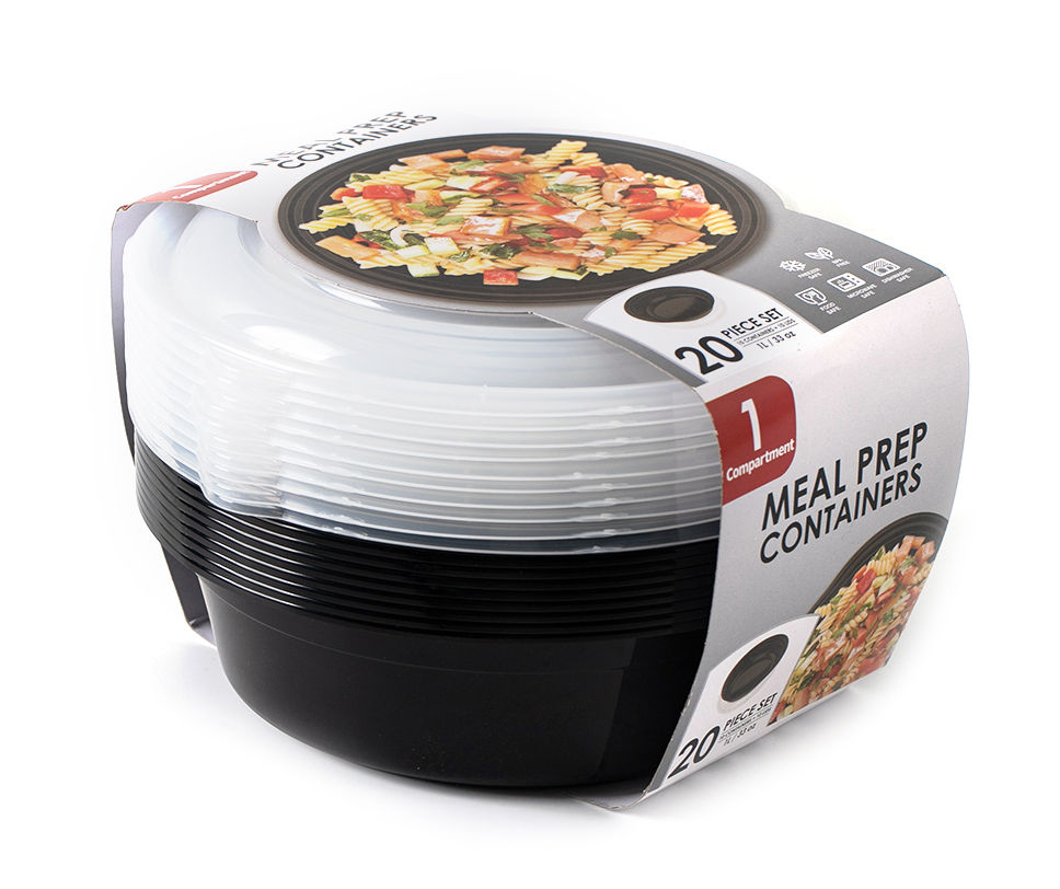 Round Meal Prep Containers with Lids, 10-Pack | Big Lots