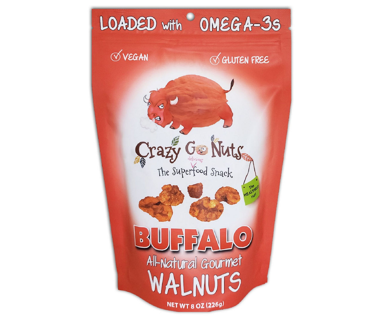 Crazy Go Nuts Crazy Go Nuts Buffalo Walnut Snacks, 8 Oz. | Big Lots
