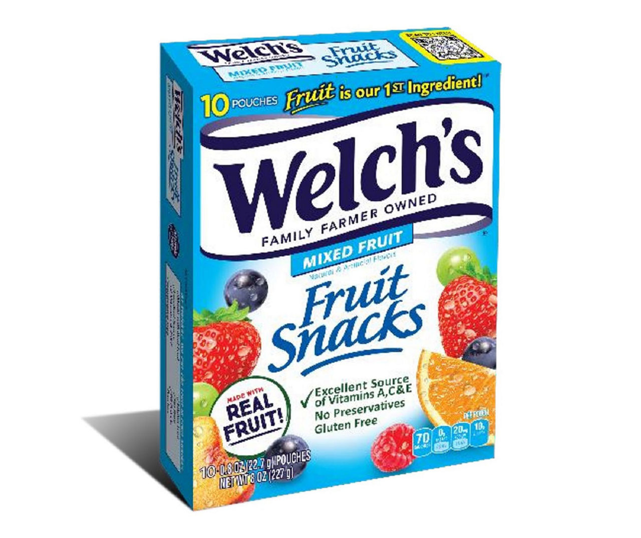 Welch's Mixed Fruit Snack Pouches, 10-Count | Big Lots