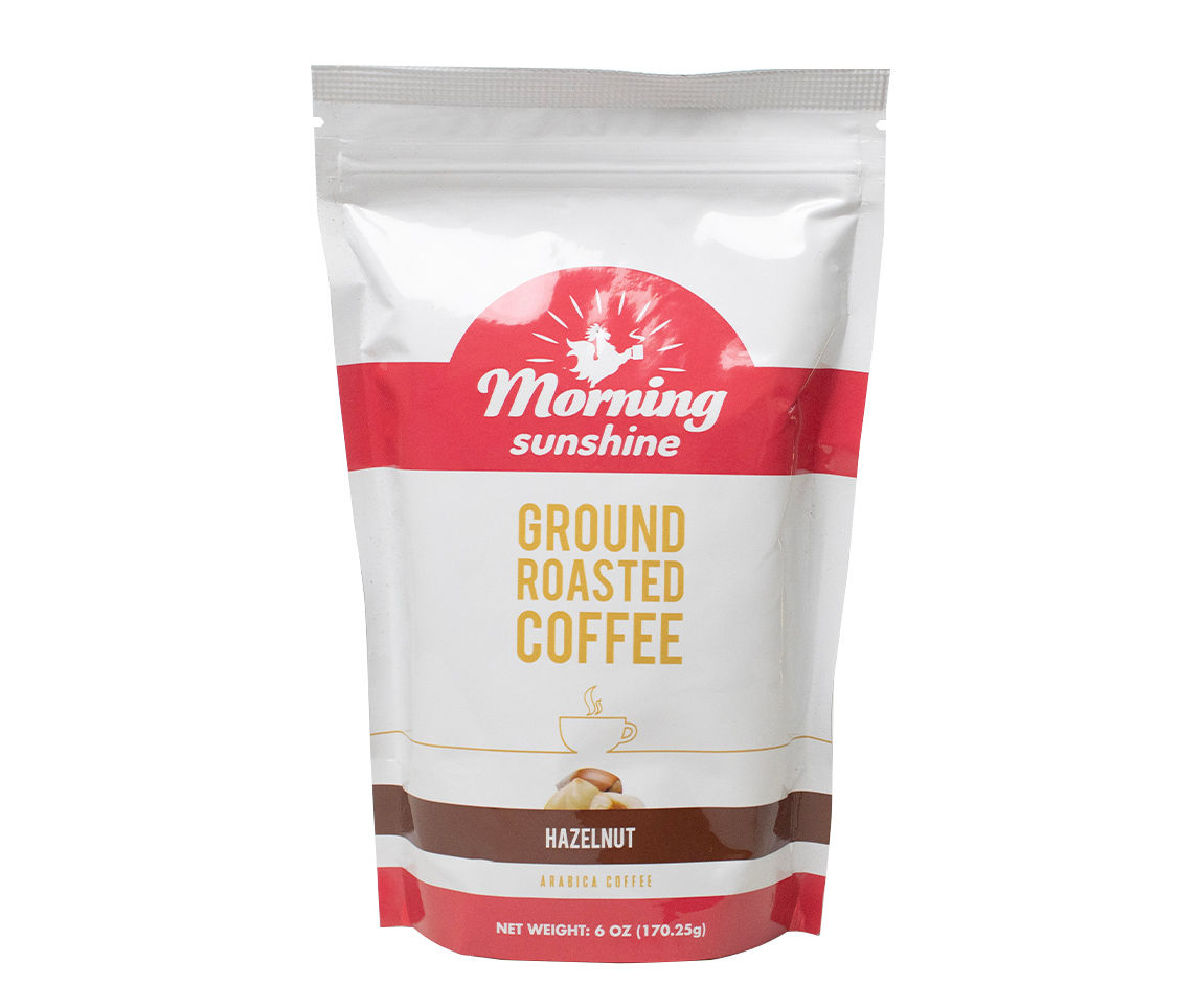 Morning Sunshine Morning Sunshine Hazelnut Ground Roasted Coffee, 6 Oz ...