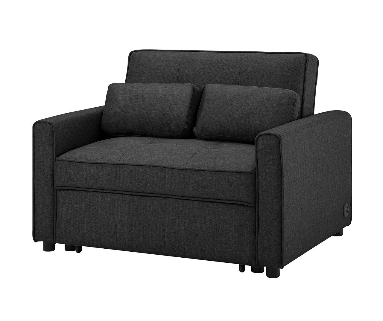 Lifestyle Solutions Serta Carmel Twin Convertible Sleeper Chair Big Lots