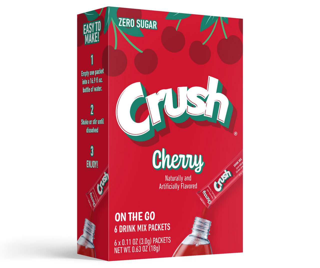 Crush Cherry Drink Mix, 6-Pack | Big Lots