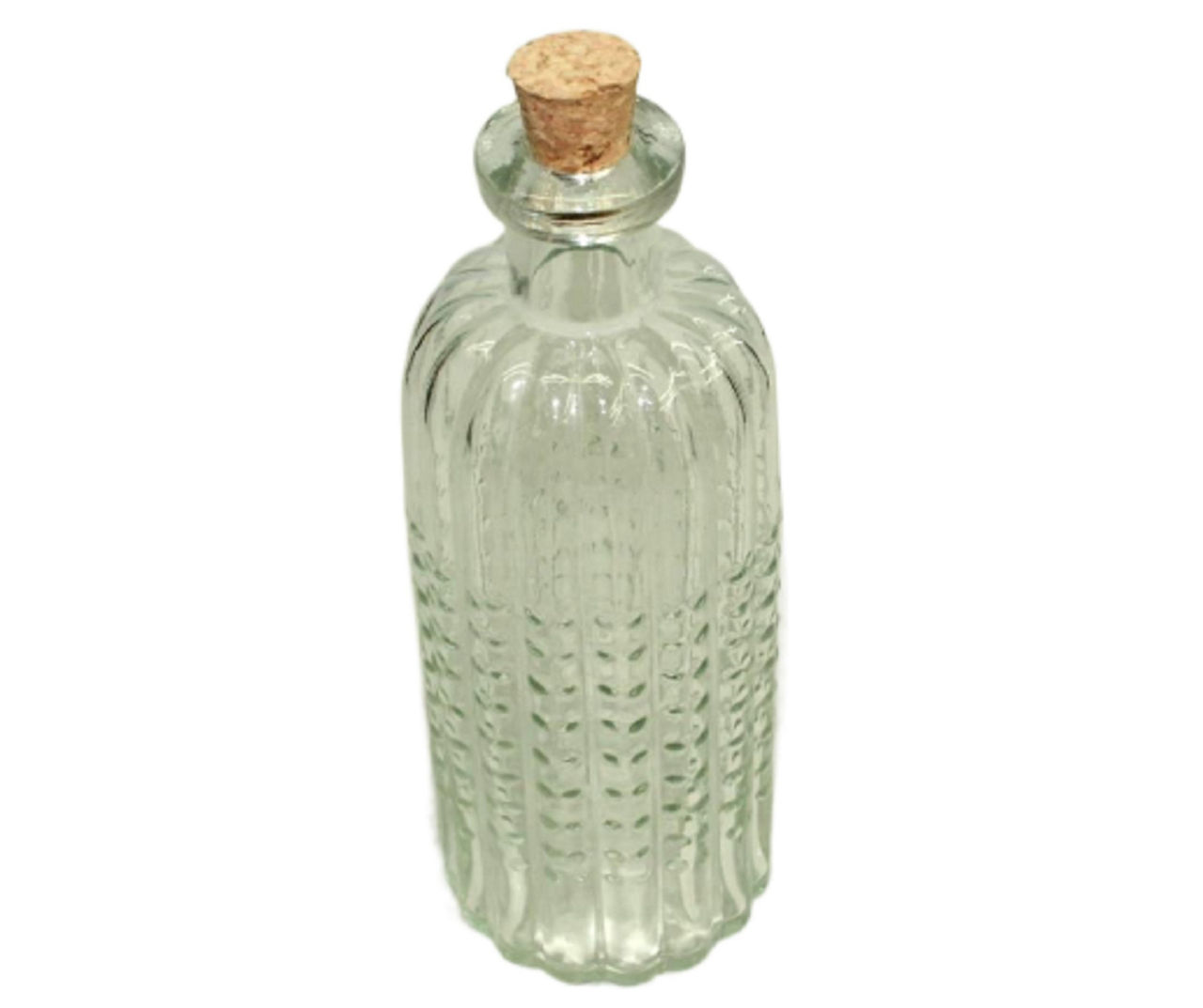 Embossed Ribbed & Hobnail Glass Bottle | Big Lots