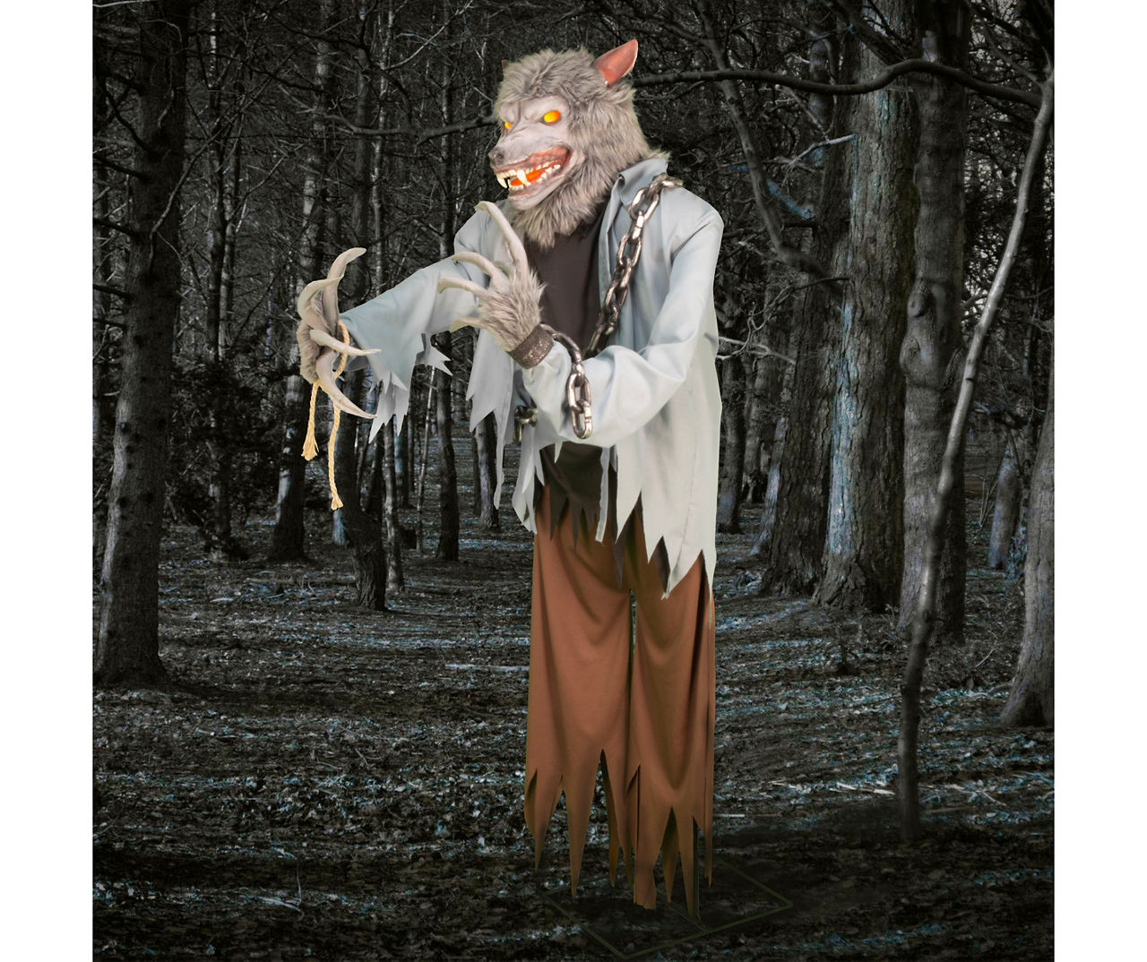 6' Swiping Arm Werewolf Animated Decor | Big Lots