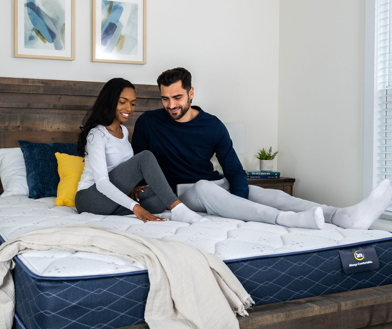 Serta Beverly Queen Firm Mattress | Big Lots