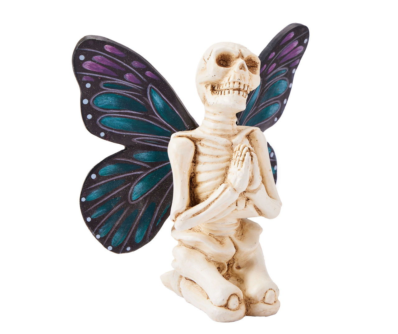 Dark Enchantment Praying Butterfly Skeleton Tabletop Decor | Big Lots
