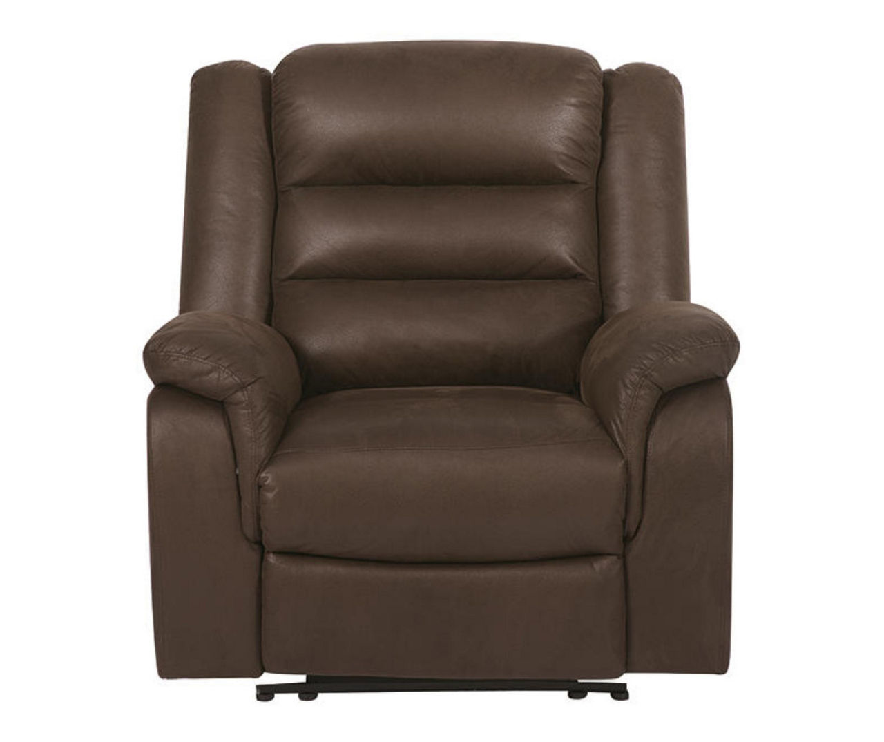 Signature Design By Ashley Welota Brown Faux Leather Recliner | Big Lots