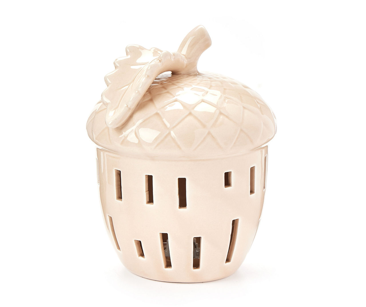 Harvest Meadow Acorn LED Ceramic Tabletop Decor | Big Lots