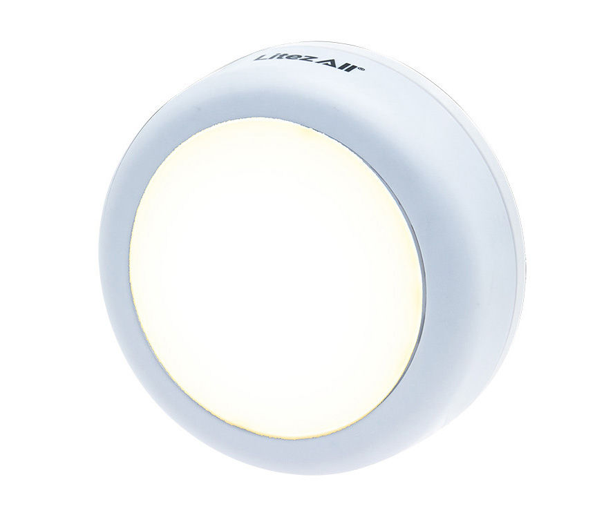 Litezall Remote Control RGB Puck Lights, 3-Pack | Big Lots