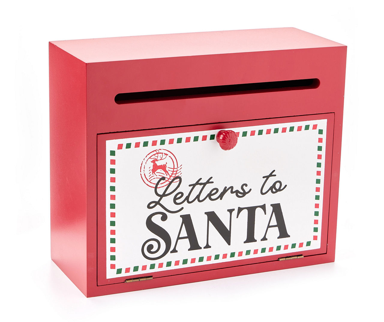 Winter Wonder Lane Santa's Workshop "Letters To Santa" Mailbox Tabletop ...