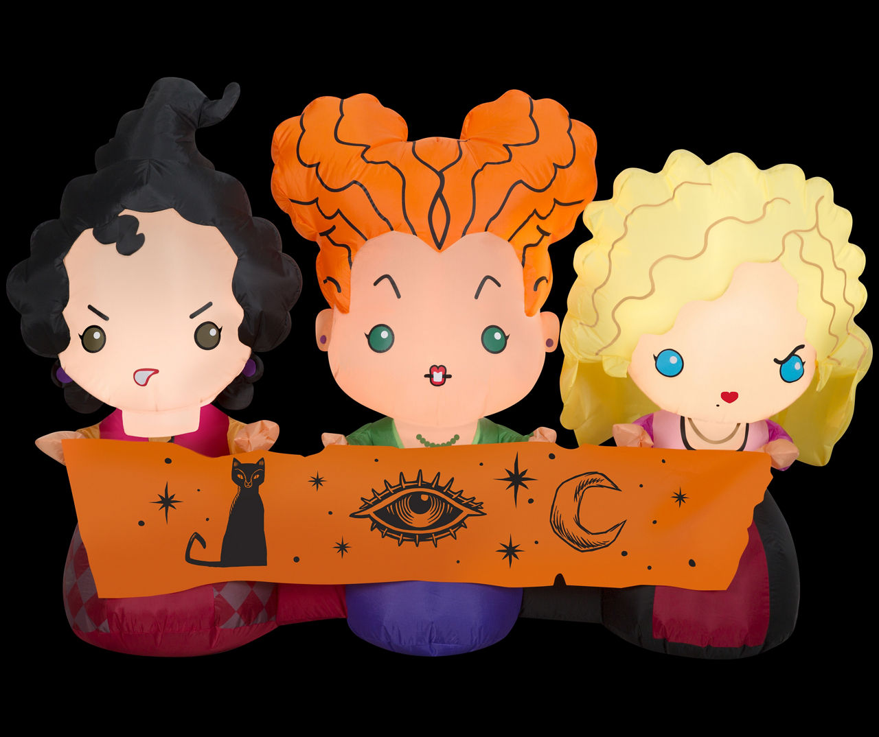 Disney Hocus Pocus 3.4' Inflatable LED Sanderson Sisters | Big Lots