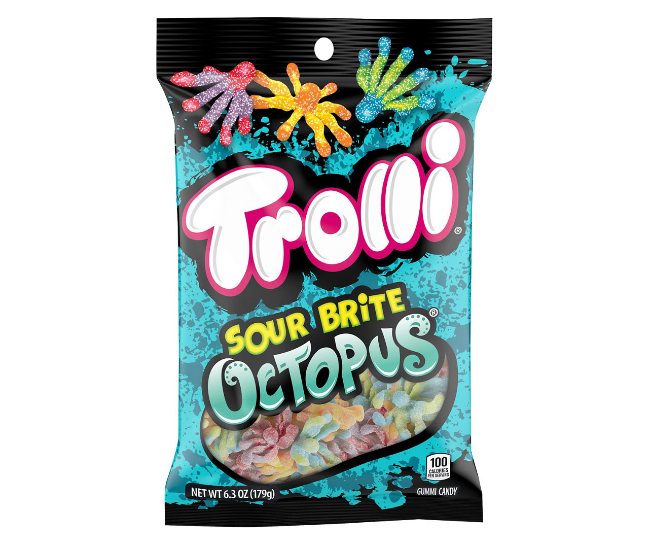 Trolli Sour Brite Octopus Gummy Candy, 6.3 Oz. | Big Lots