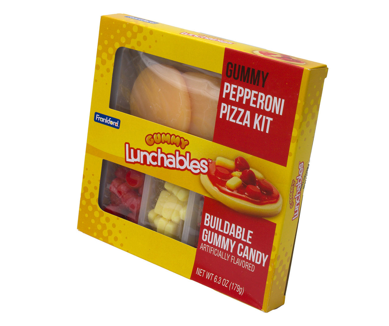 Kraft Gummy Lunchables Pepperoni Pizza Kit, 6.3 Oz. | Big Lots