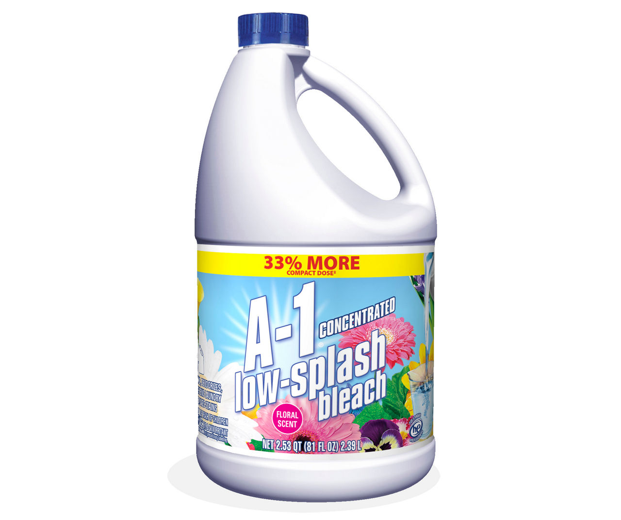 A.1. Floral Low-Splash Concentrated Bleach, 81 Oz. | Big Lots