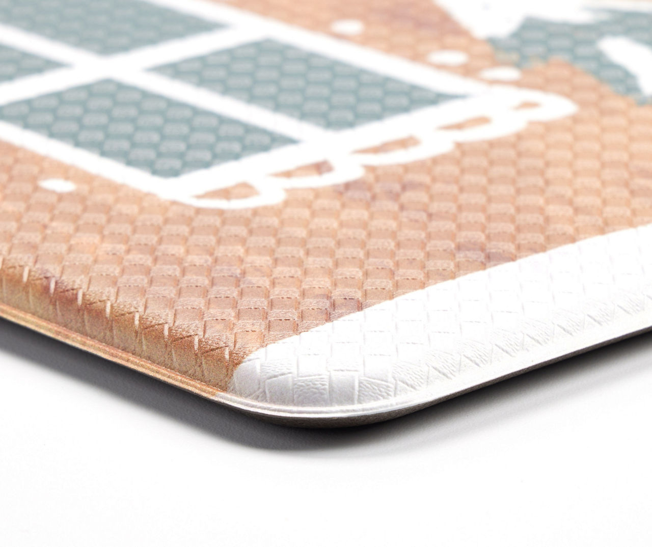 Santa's Workshop Brown Gingerbread House Cloudstep Kitchen Mat | Big Lots