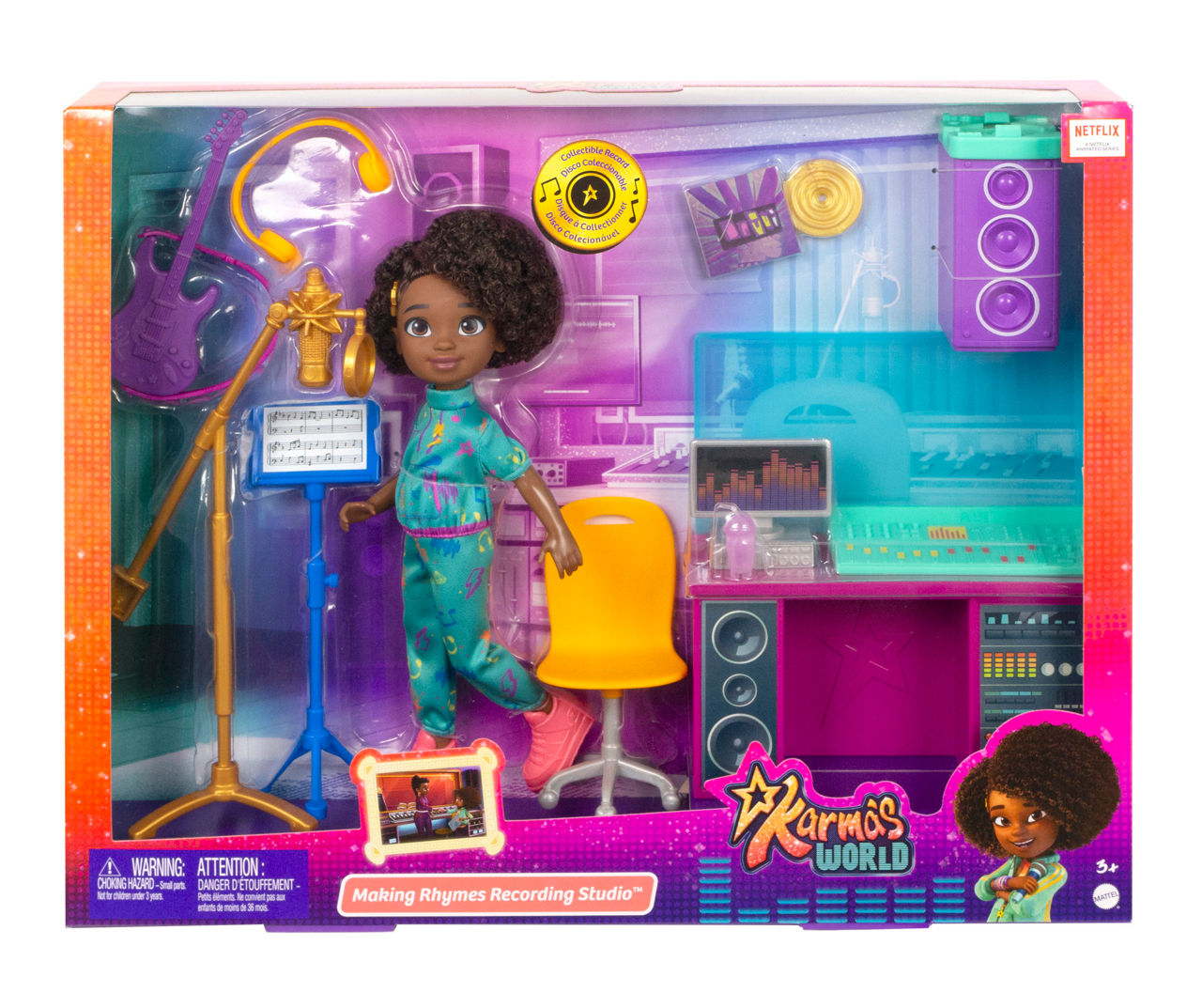 Mattel Making Rhymes Recording Studio Play Set | Big Lots