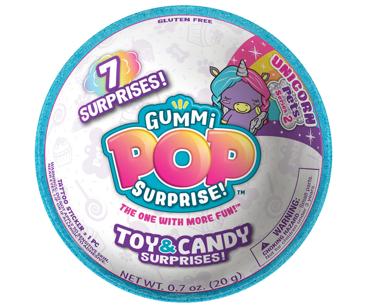 Gummi Pop Unicorn Surprise Toy & Candy Pack | Big Lots