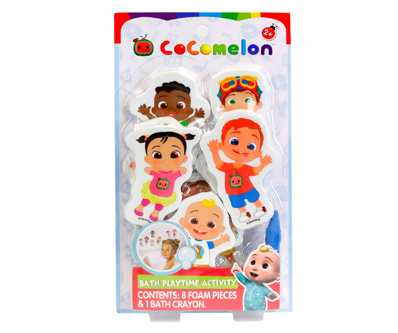 Cocomelon Foam 9-Piece Bath Playtime Activity Set | Big Lots