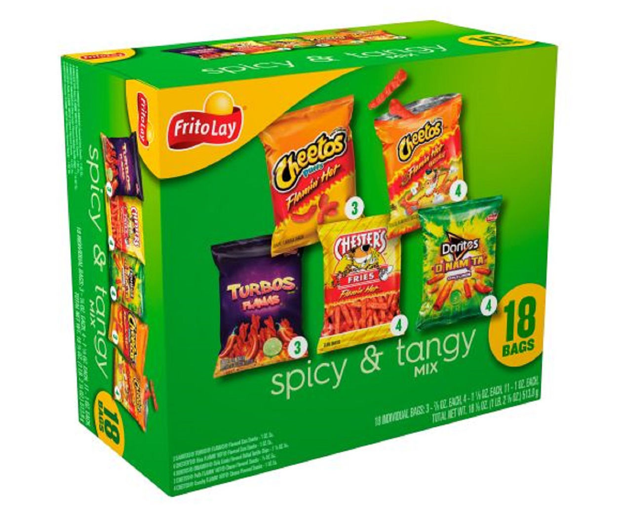Frito Lay Spicy & Tangy Mix Variety Pack, 18-Count | Big Lots