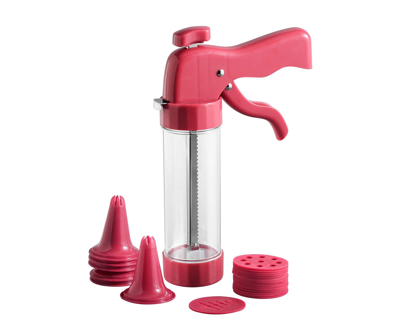 Art + Cook Red 23-Piece Cookie Gun Set | Big Lots