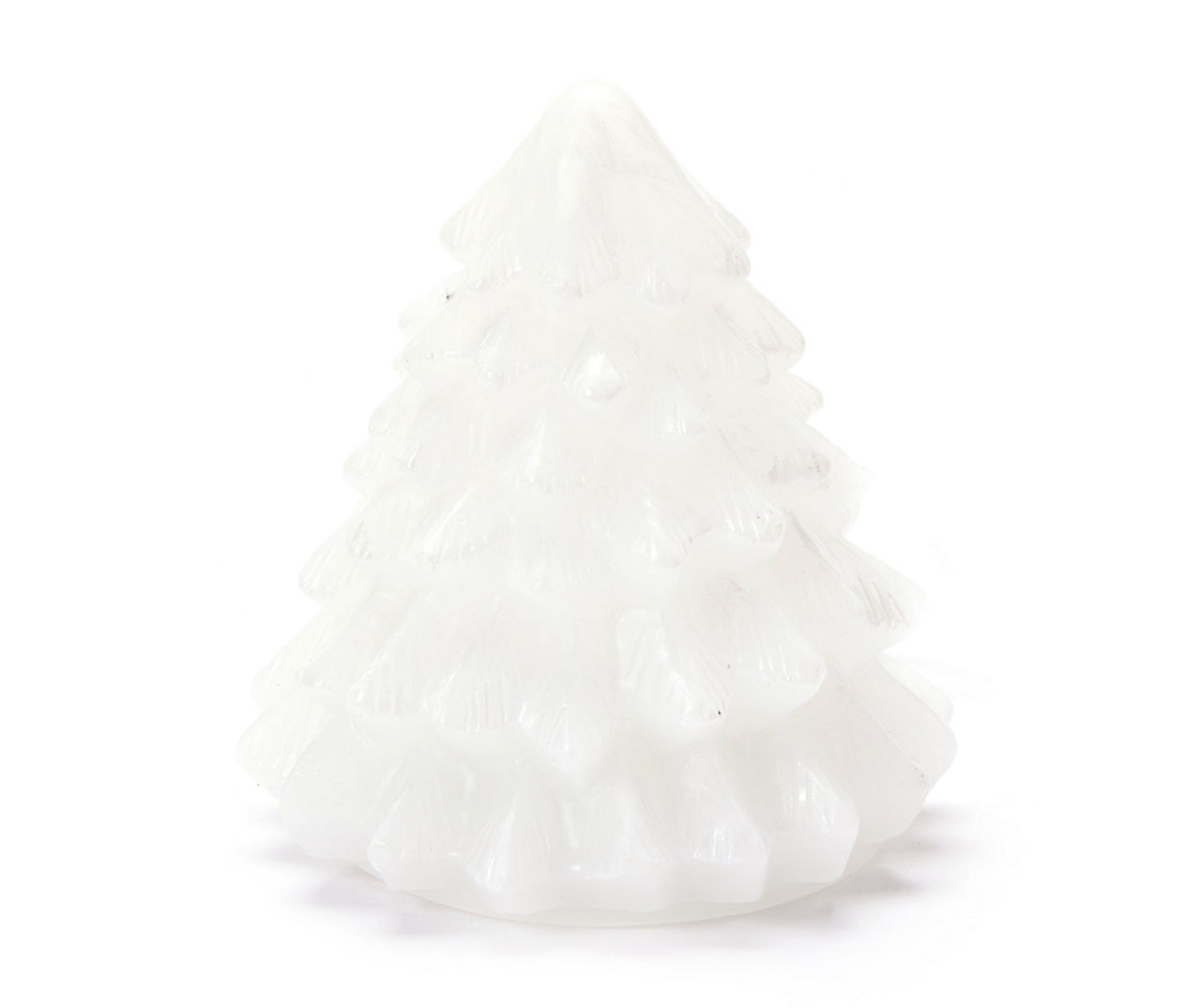 4" White Tree LED Candle | Big Lots