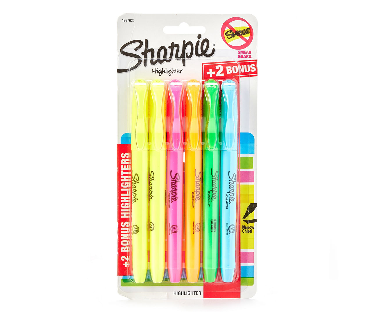 Sharpie Multi-Color Pocket Highlighters, 6-Pack | Big Lots