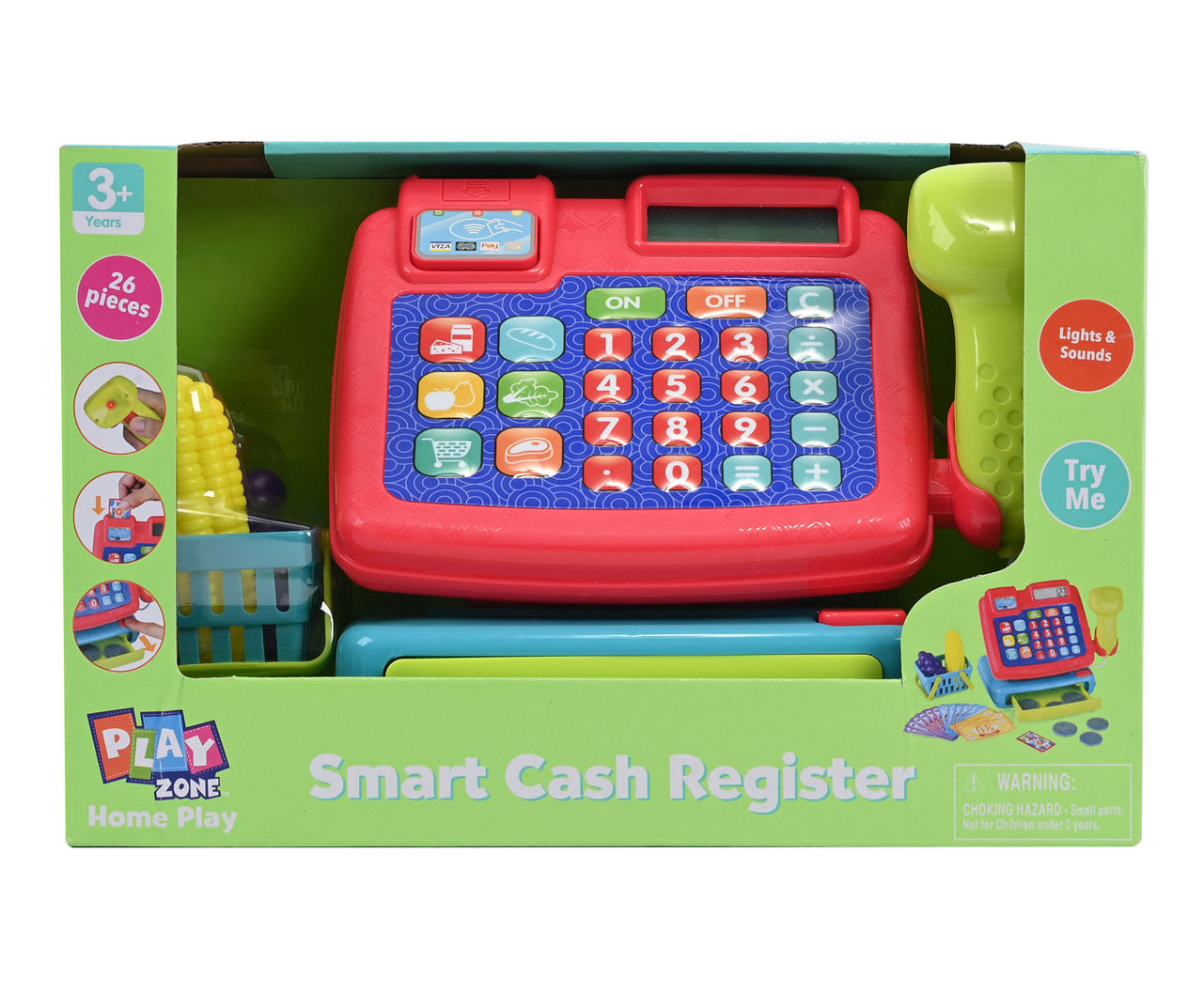 Play Zone Smart Cash Register Play Set | Big Lots