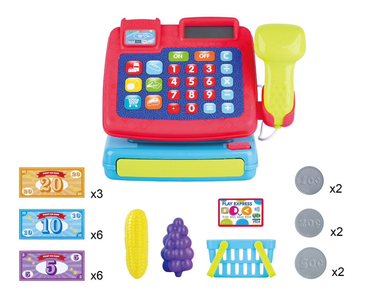 Play Zone Smart Cash Register Play Set | Big Lots