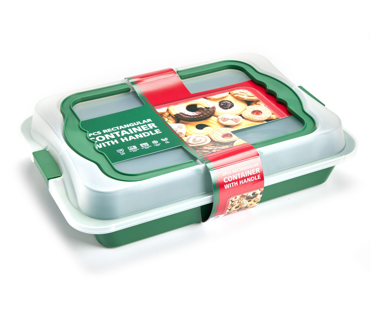 Rectangular Meal Prep Container With Handles | Big Lots