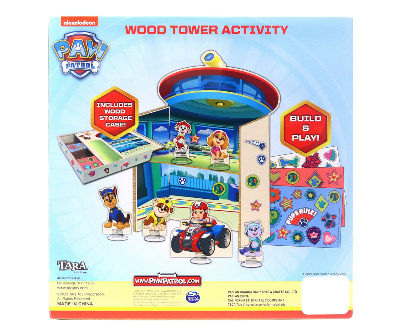Paw Patrol Wood Tower Activity Kit | Big Lots