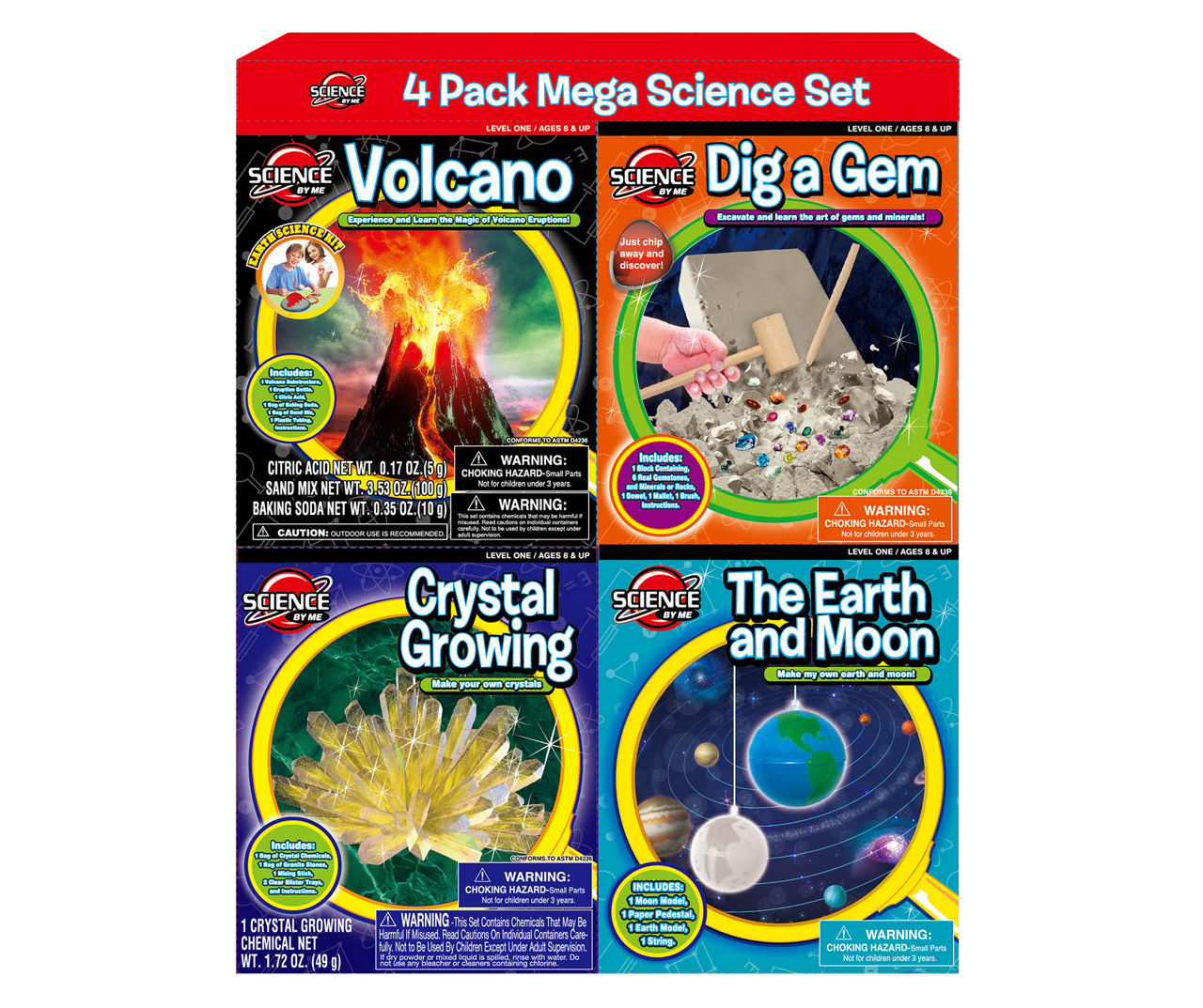 Creative Kids 4-Pack Mega Science Set | Big Lots