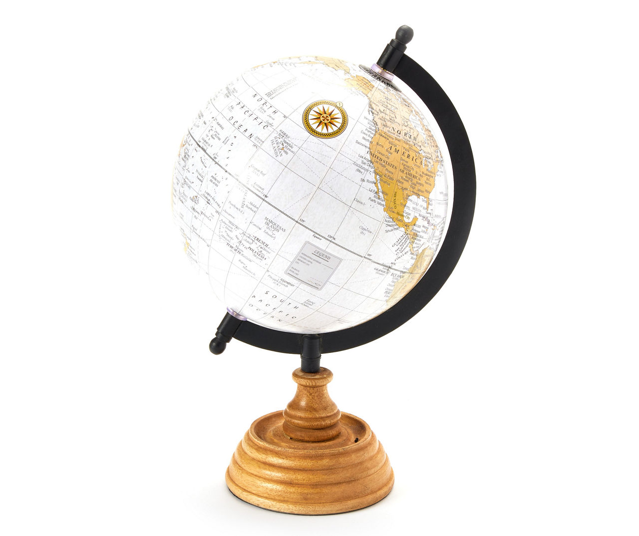 Broyhill Decorative Tabletop Globe with Turned Wood Base | Big Lots