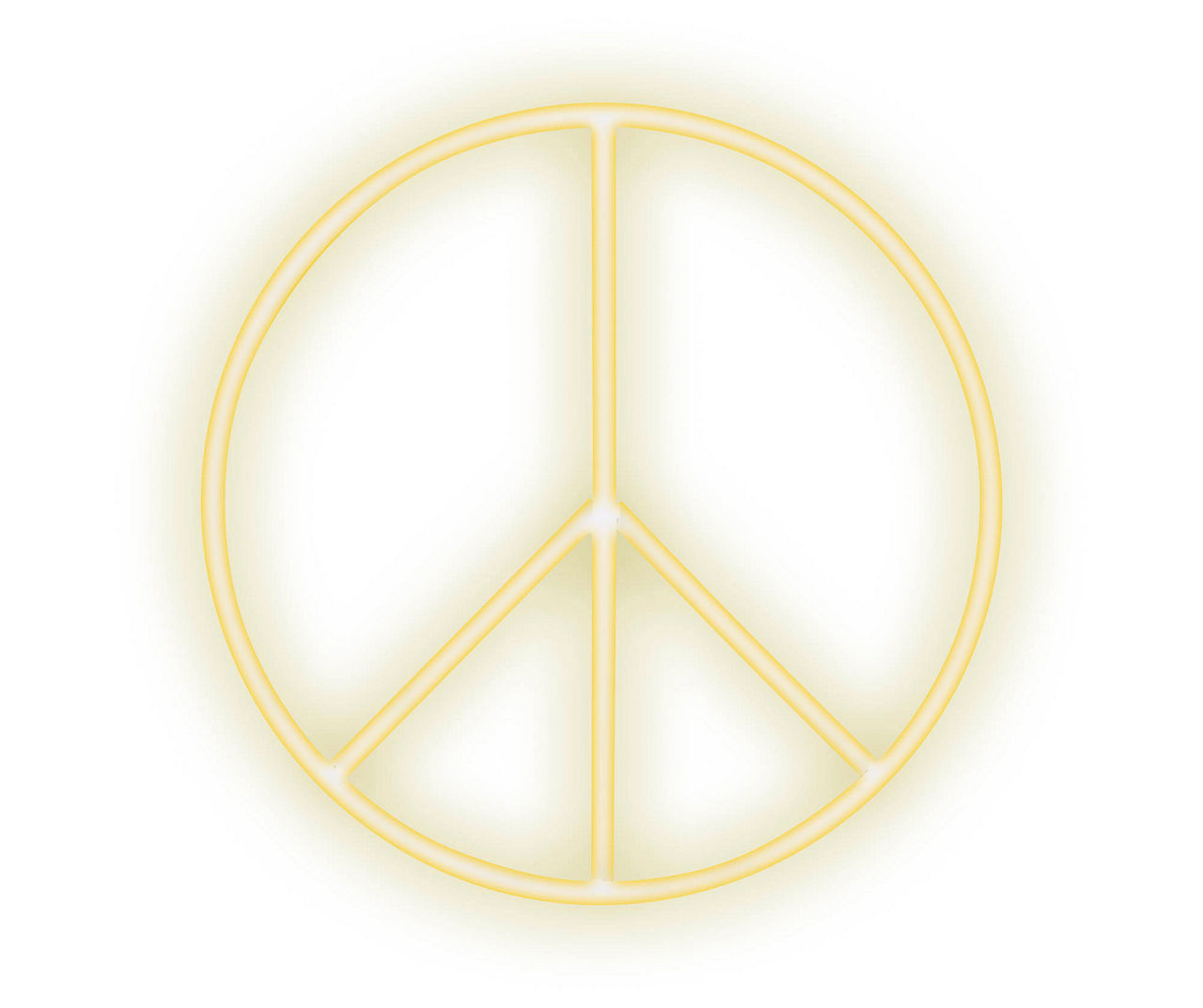 Glow-Up Peace Sign LED Wall Light | Big Lots